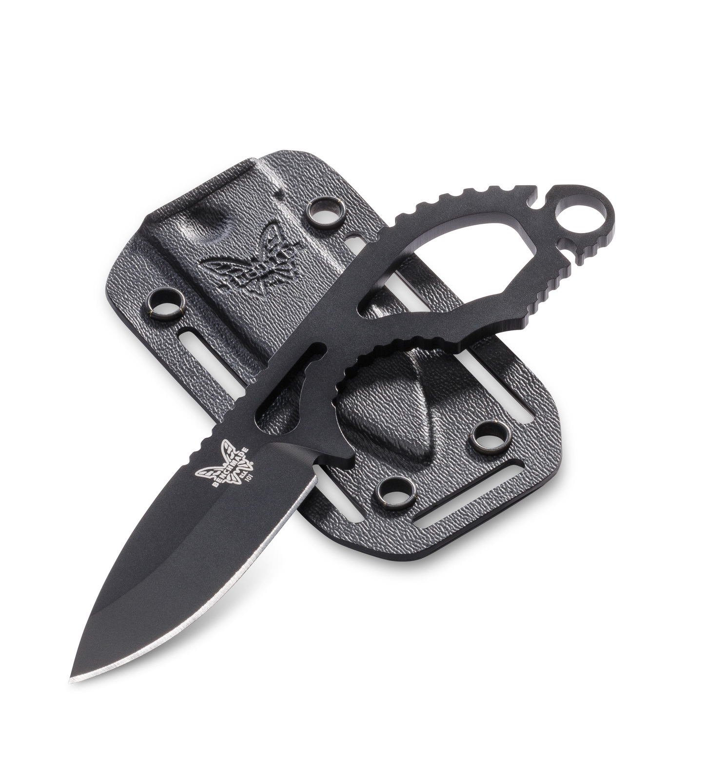BENCHMADE 101BK Follow-Up Fixed Blade Knife