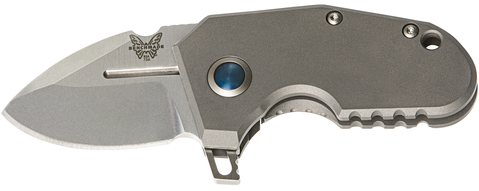 BENCHMADE 756 SIBERT MICRO POCKET ROCKET Folding Knife, Titanium ...